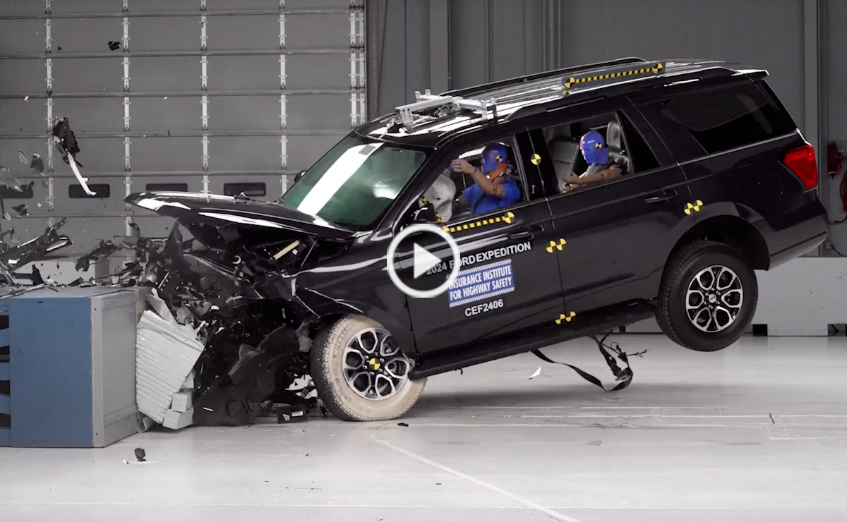 Automotive News Video: IIHS large SUV safety test Video from Automotive ...