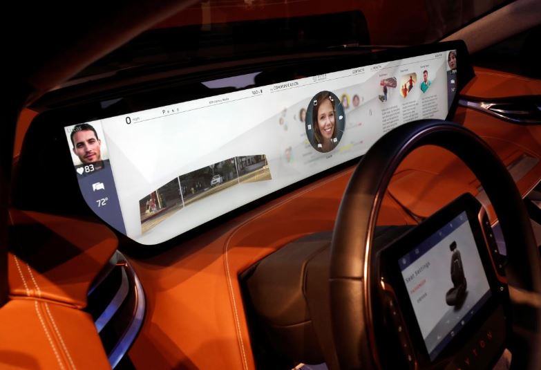 Vehicle screens go super-sized at CES as tech catches up | Automotive News