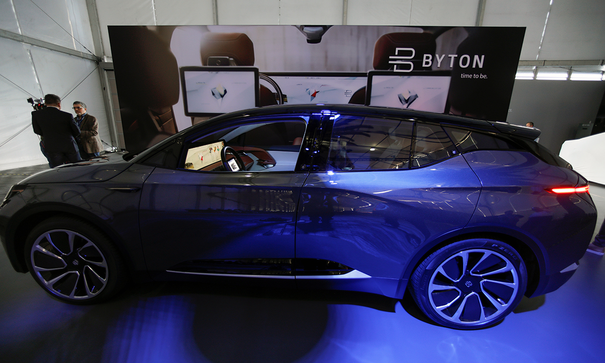 EV startup Byton reportedly aims to raise $500 million | Automotive News