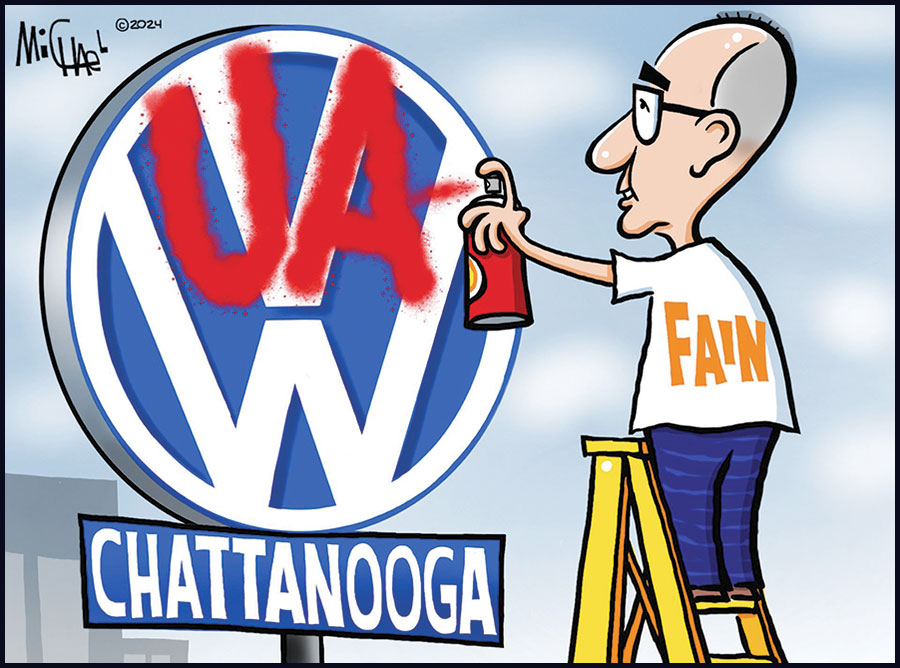 Leo Michael cartoon: UA-V-W | Automotive News