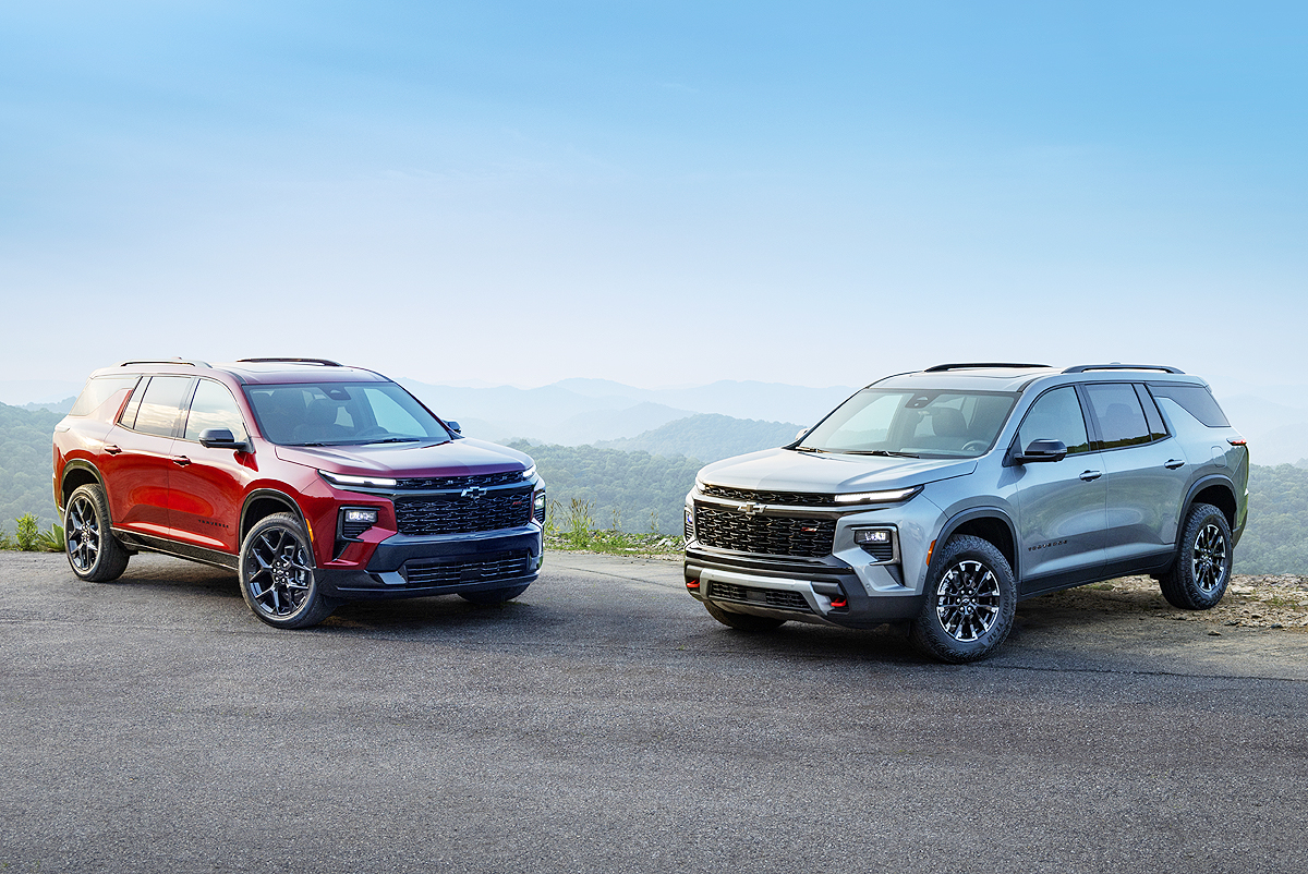 2024 Chevy Traverse redesigned with more tech, off-road trim ...