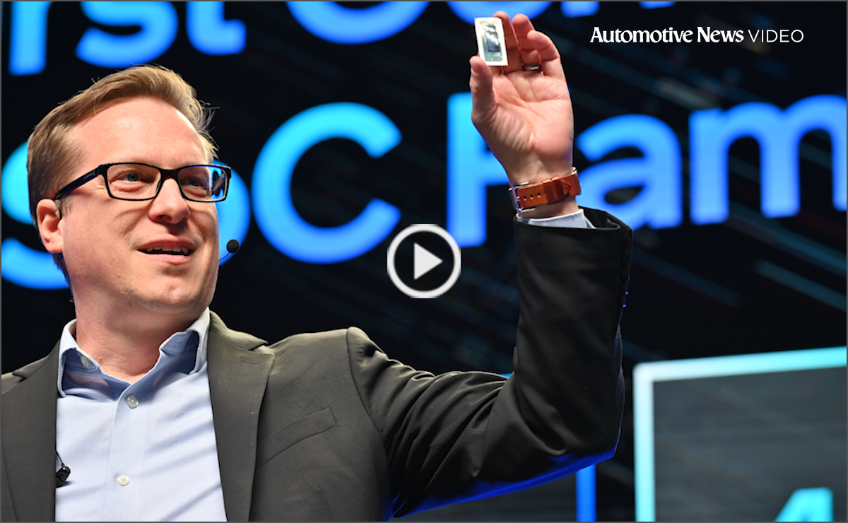 First Shift: Intel unveils chip for software-defined vehicles Video ...