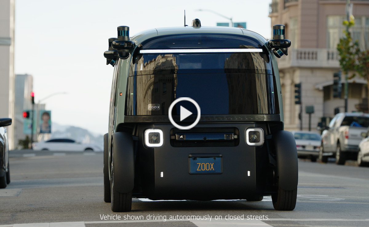 First Shift: Amazon’s plan for Zoox robotaxis Video from Automotive News