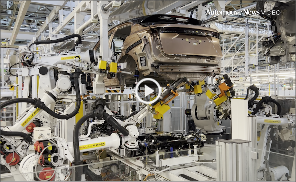 First Shift: A look at Nissan’s Ariya factory Video from Automotive News