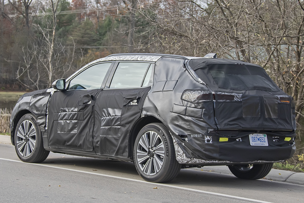 Buick Electra EV prototype captured spy photographers | Automotive News