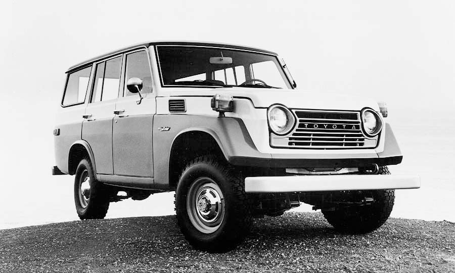 Toyota Land Cruiser through the years