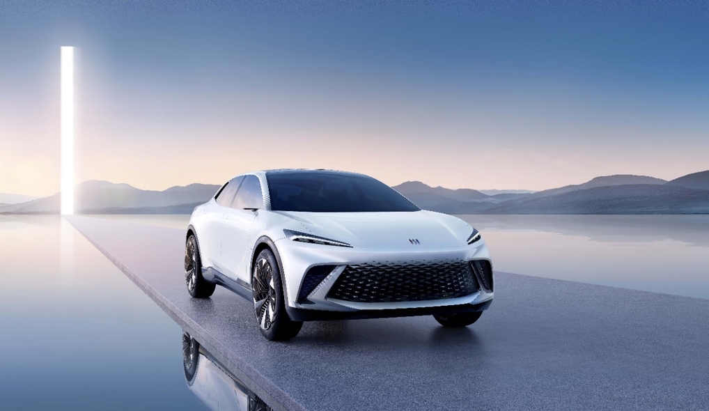 Buick Electra EV prototype captured spy photographers | Automotive News