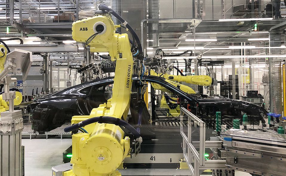 Porsche building Taycans in a tight spot | Automotive News