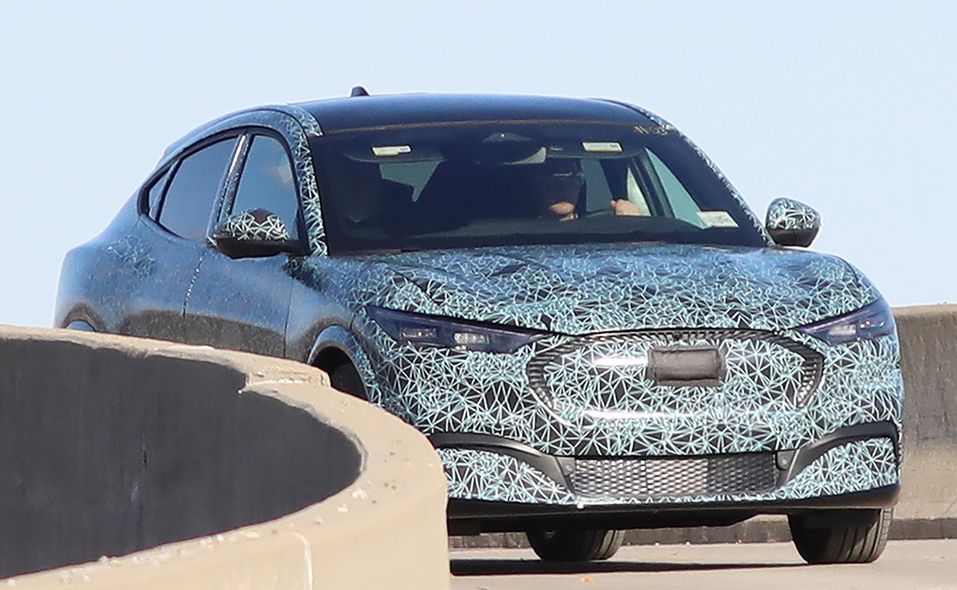 Ford Mach E spy photo gallery