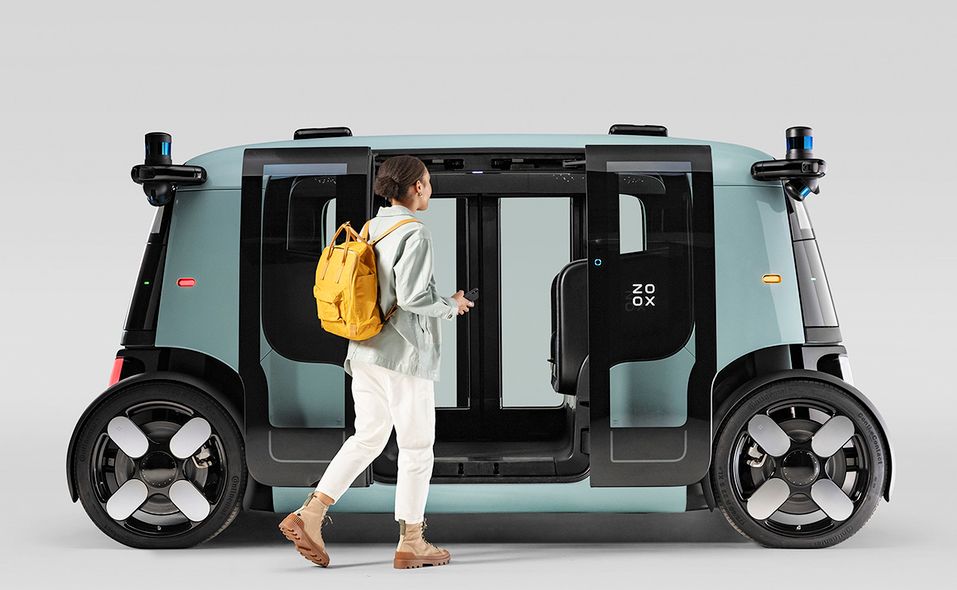 Zoox robotaxi photo gallery