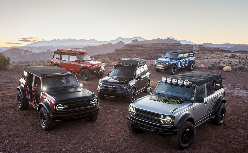Ford Bronco Easter Moab concepts photo gallery