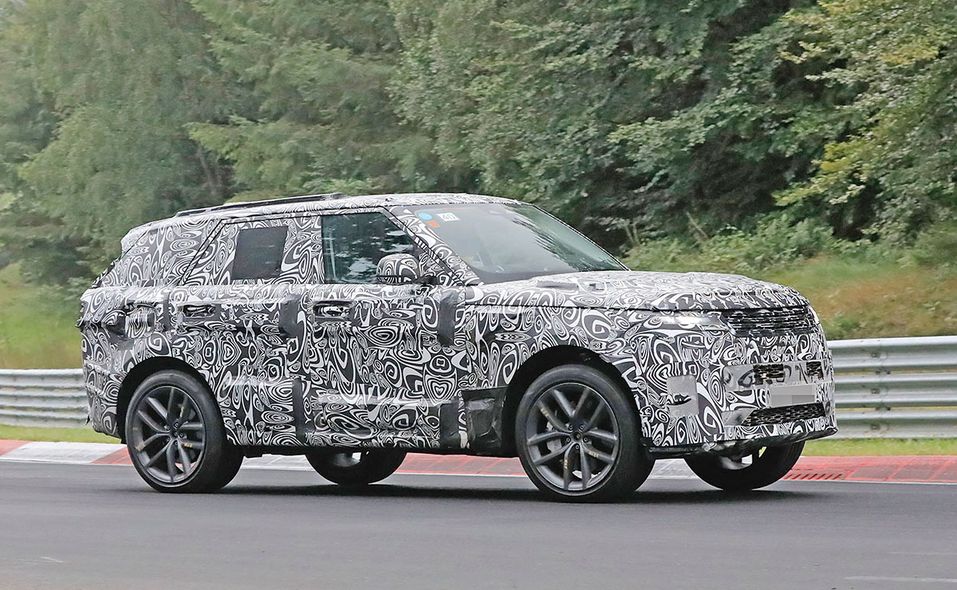 Land Rover Range Rover spy photo gallery