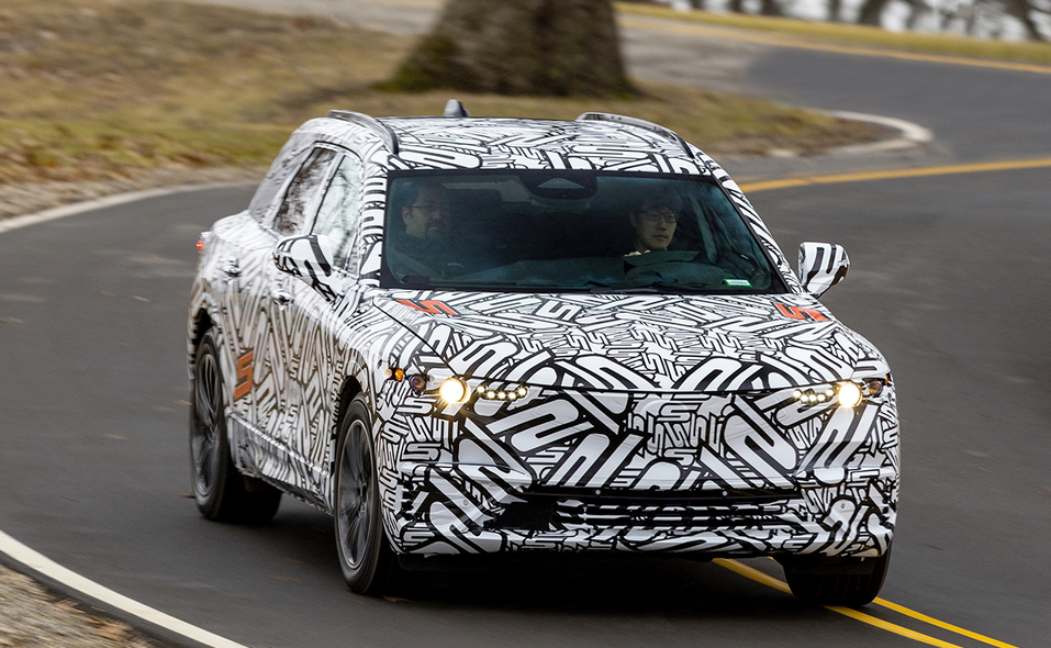 Acura ZDX electric crossover breaks cover in prototype form ...