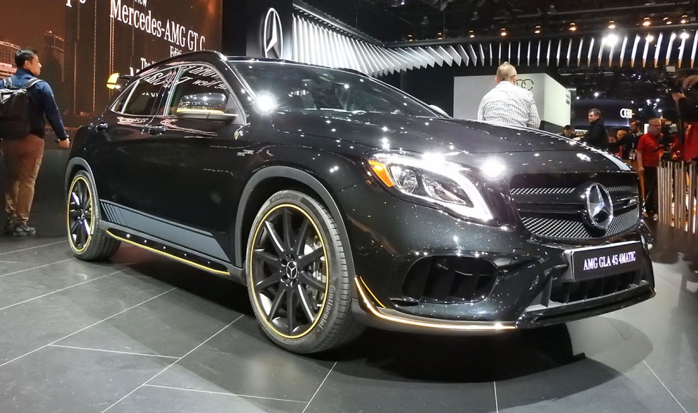 2018 Mercedes-AMG GLA45 Yellow Night Edition