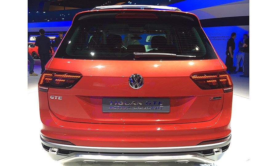 VW demonstrates versatile MQB platform with off-road hybrid Tiguan ...