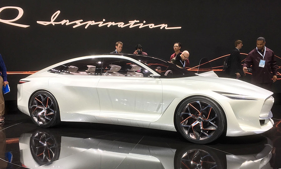 Infiniti concept introduced at Detroit auto show | Automotive News