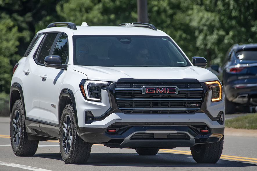 GMC Terrain redesign photographed without camouflage | Automotive News