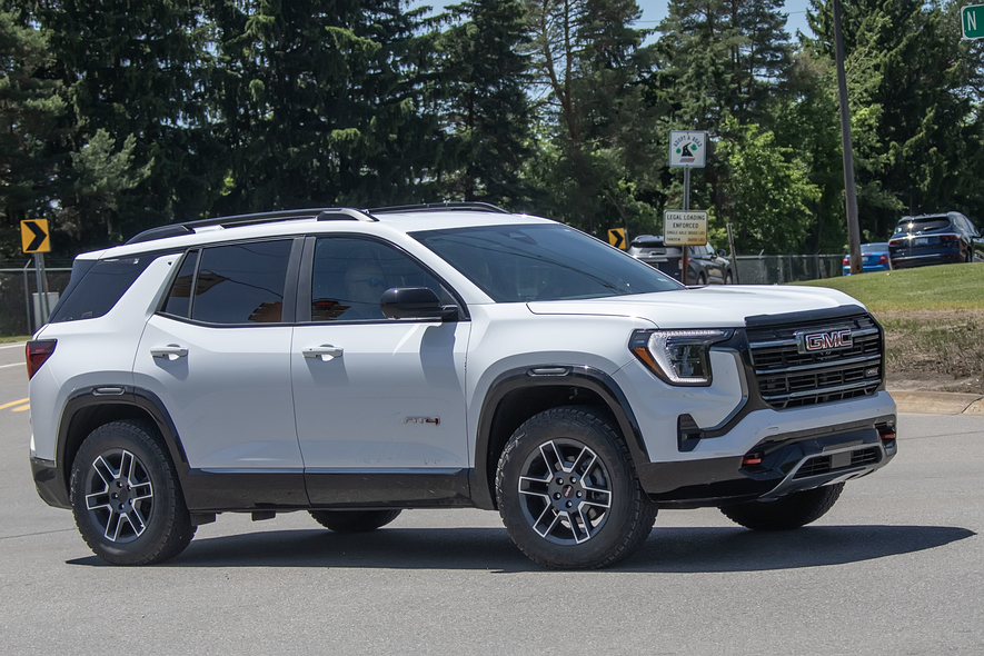 GMC Terrain redesign photographed without camouflage | Automotive News