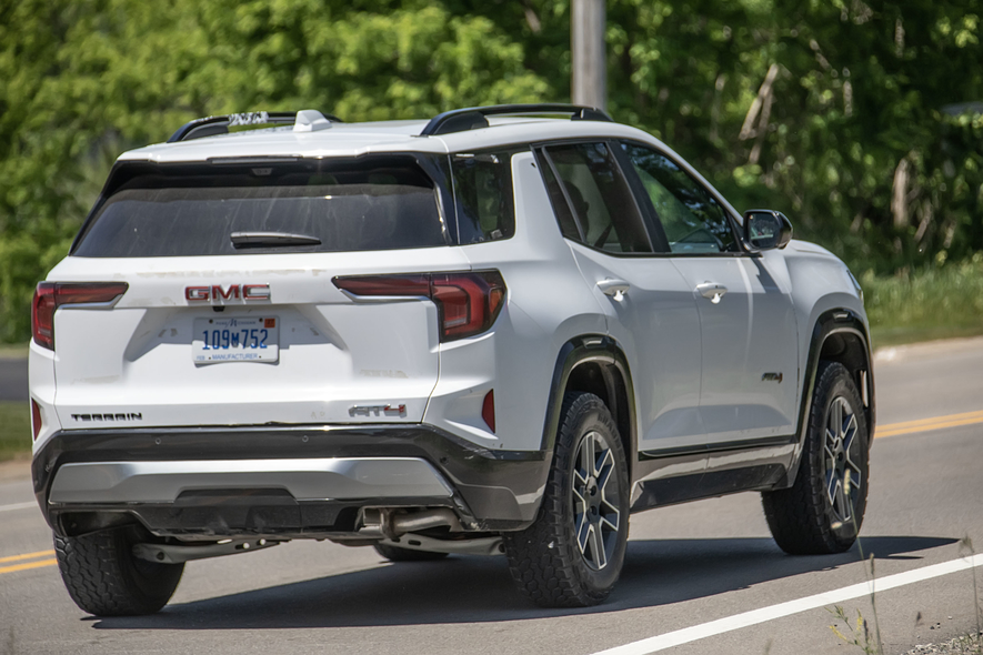 GMC Terrain redesign photographed without camouflage | Automotive News