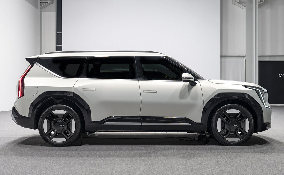 Kia EV9 prototype photo gallery