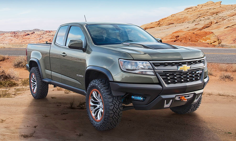 Chevy Colorado, in ZR2 gear, is ready to hit the rocky trails ...
