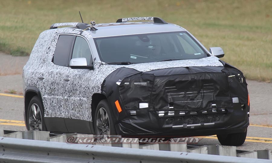 GMC's next-gen Acadia retains brawn, expected to get new engine ...