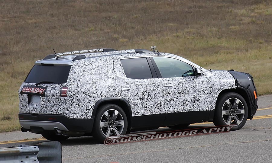GMC's next-gen Acadia retains brawn, expected to get new engine ...