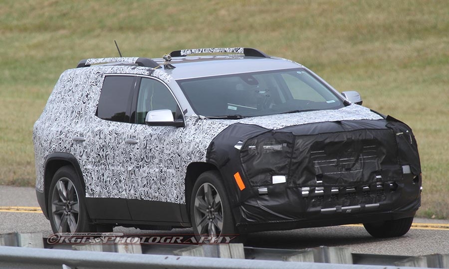 GMC's next-gen Acadia retains brawn, expected to get new engine ...