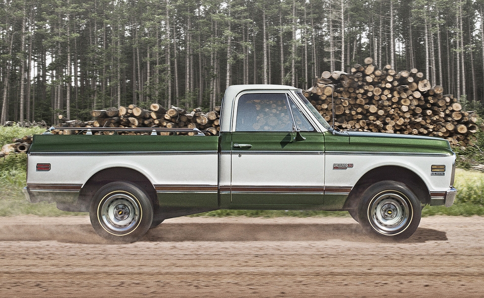 Chevy trucks, through the generations