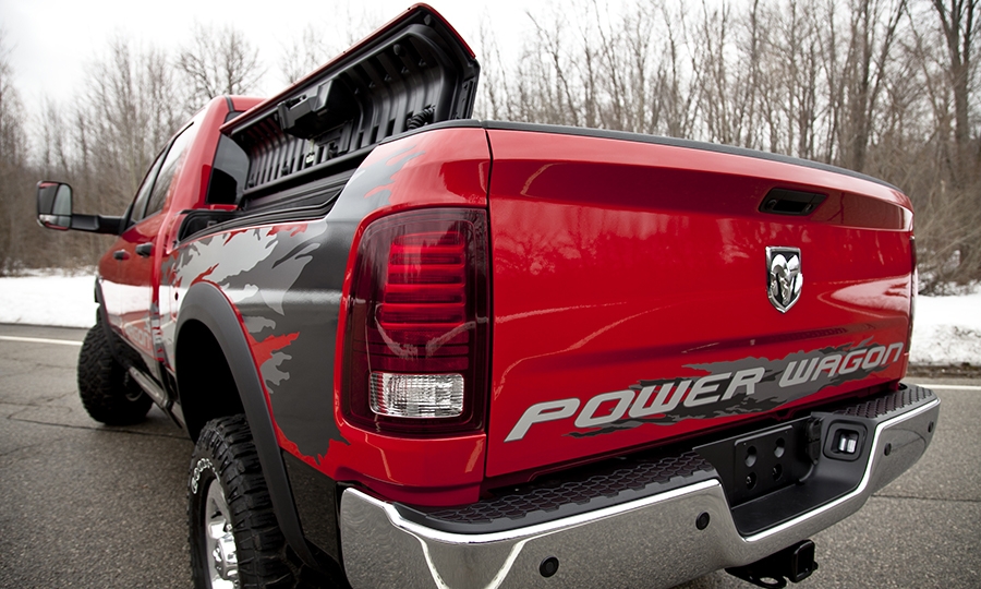 Re-engineered Ram Power Wagon gets new frame, bigger tires | Automotive ...