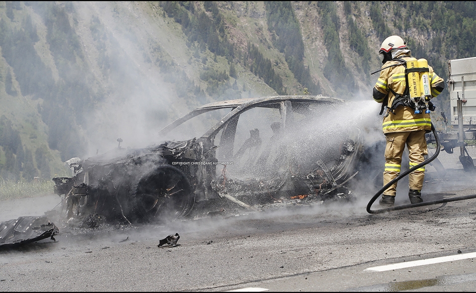 Audi A7 catches fire | Automotive News