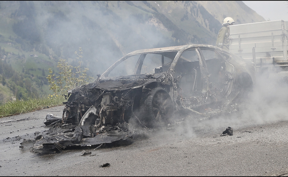 Audi A7 catches fire | Automotive News