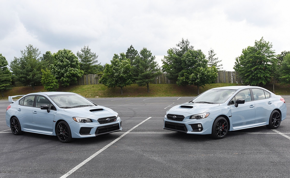 2019 Subaru WRX, WRX STI Series. Gray