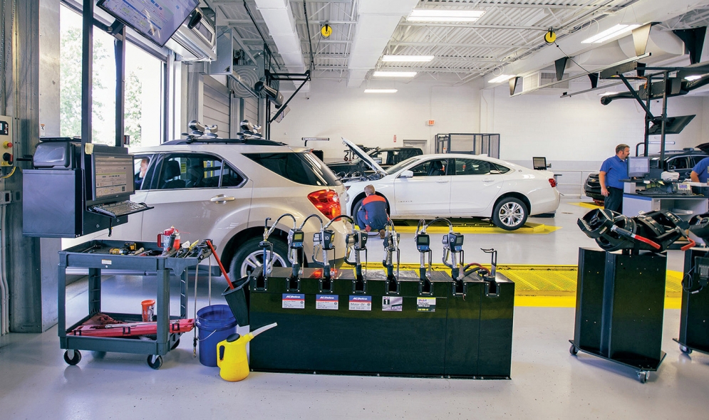 An inside look at Shaheen Chevrolet's new express service center