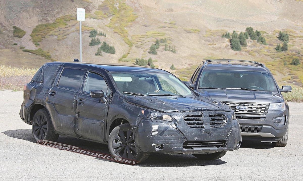 Subaru spy photos