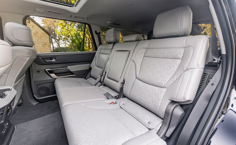 Redesigned 2023 Toyota Sequoia aims at heart of 3-row SUV market ...