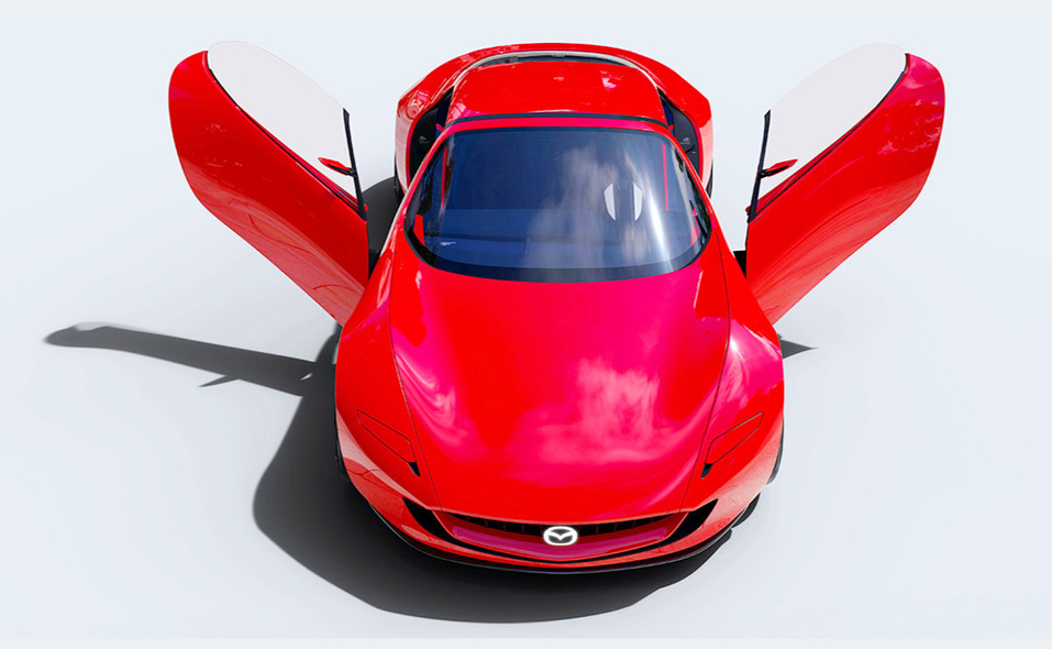 Mazda MX-5 Miata concept proposes a rotary engine hybrid | Automotive News