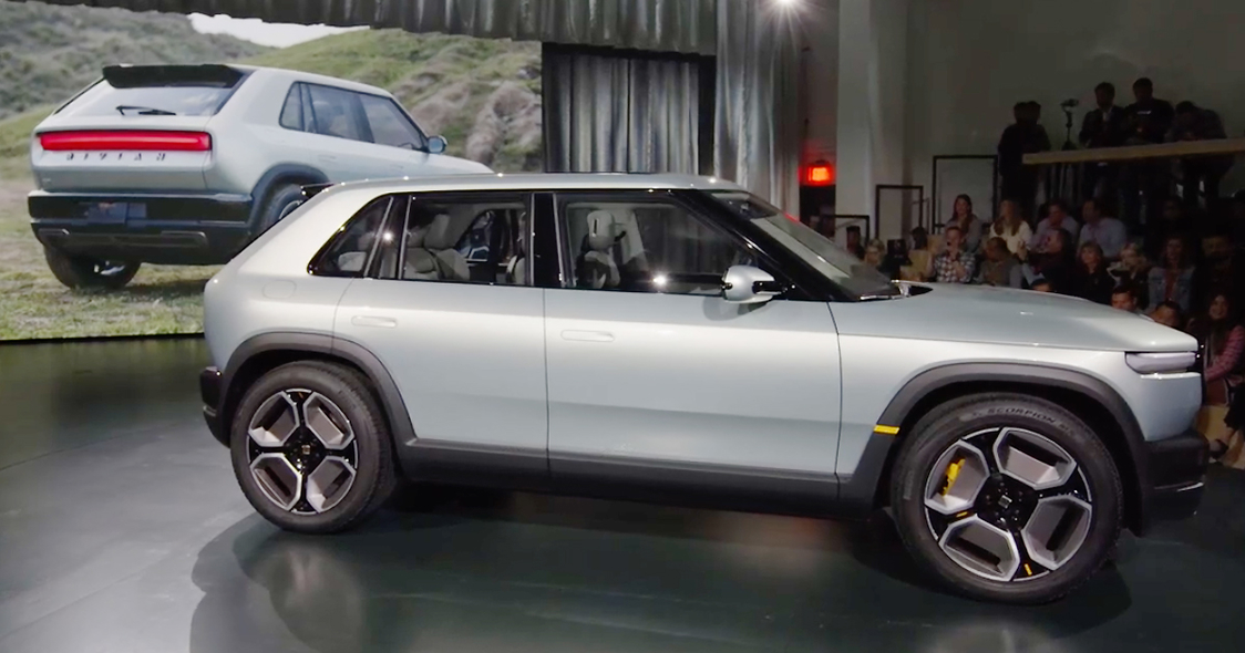 Rivian surprise new product: R3 crossover unveiled with R2 | Automotive ...