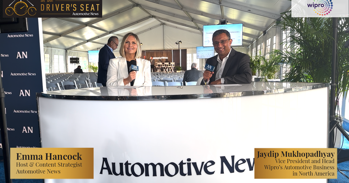 Wipro VP on future future industry impact of Software-Defined Vehicles ...