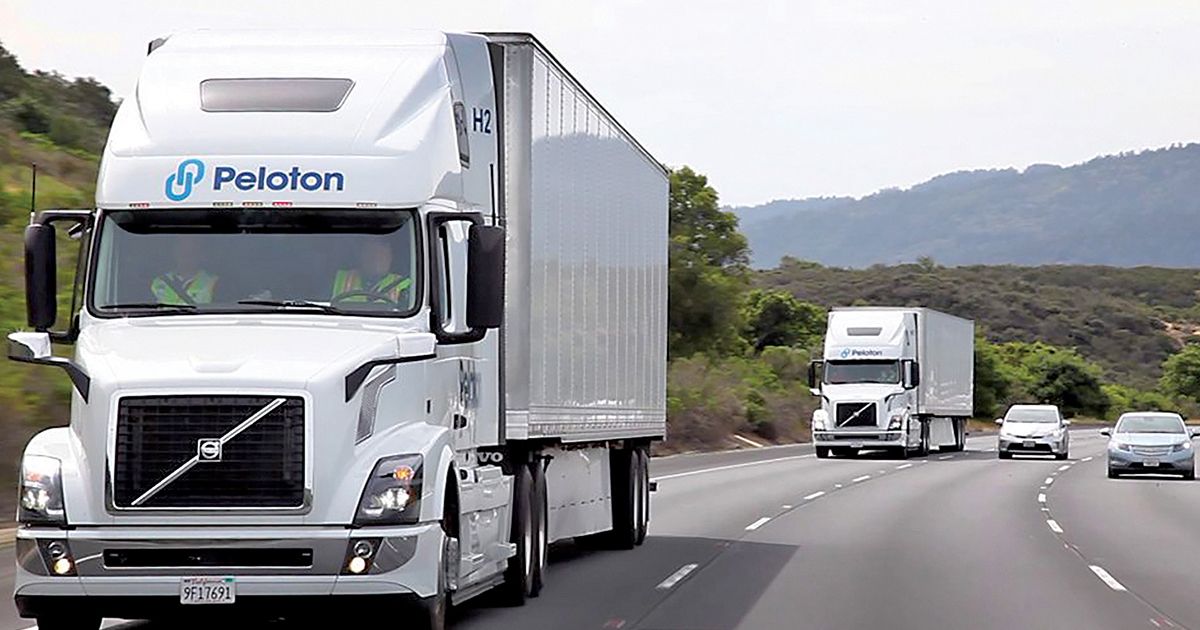 Truck platoons can save fuel and combat a rising shortage of drivers ...