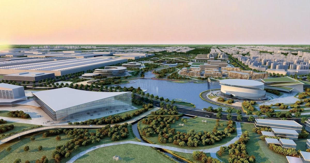 Nio begins construction of new EV base in Hefei | Automotive News