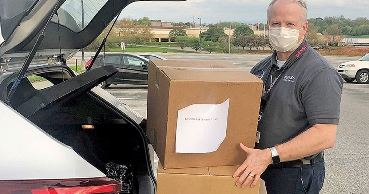 Denso mask has workers on front lines covered | Automotive News