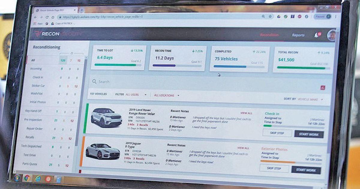 As used-vehicle profits decline, dealers turn to software to speed up ...