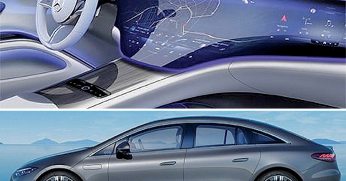 A look at the technology in the new Mercedes-Benz EQS | Automotive News