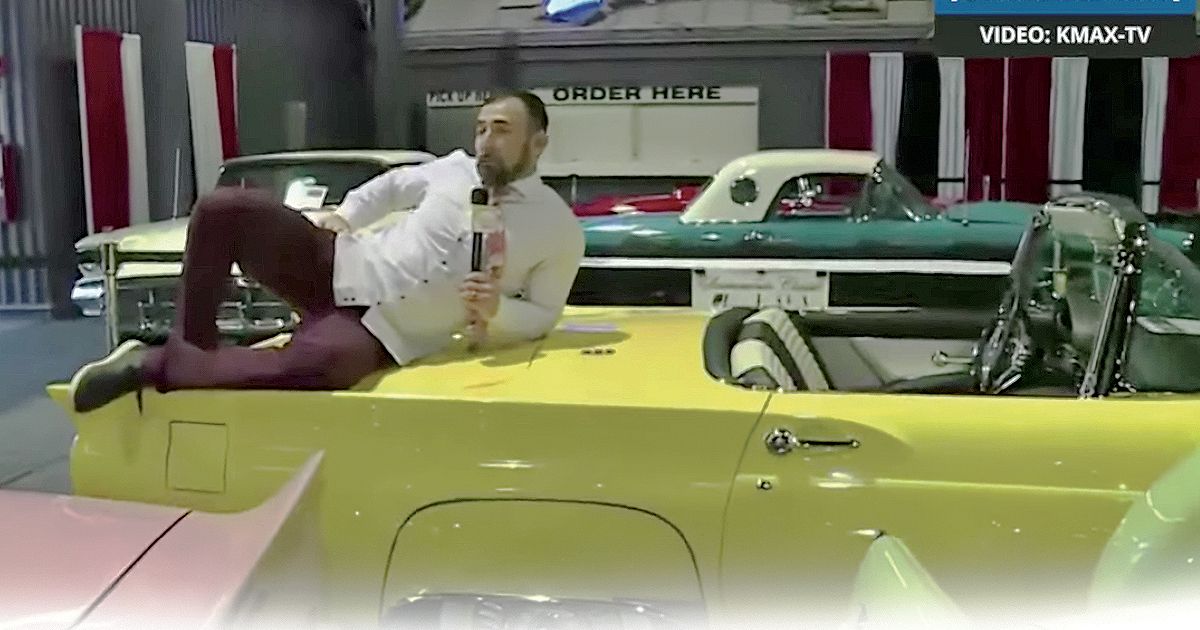 Auto show antics on live TV get reporter canned | Automotive News