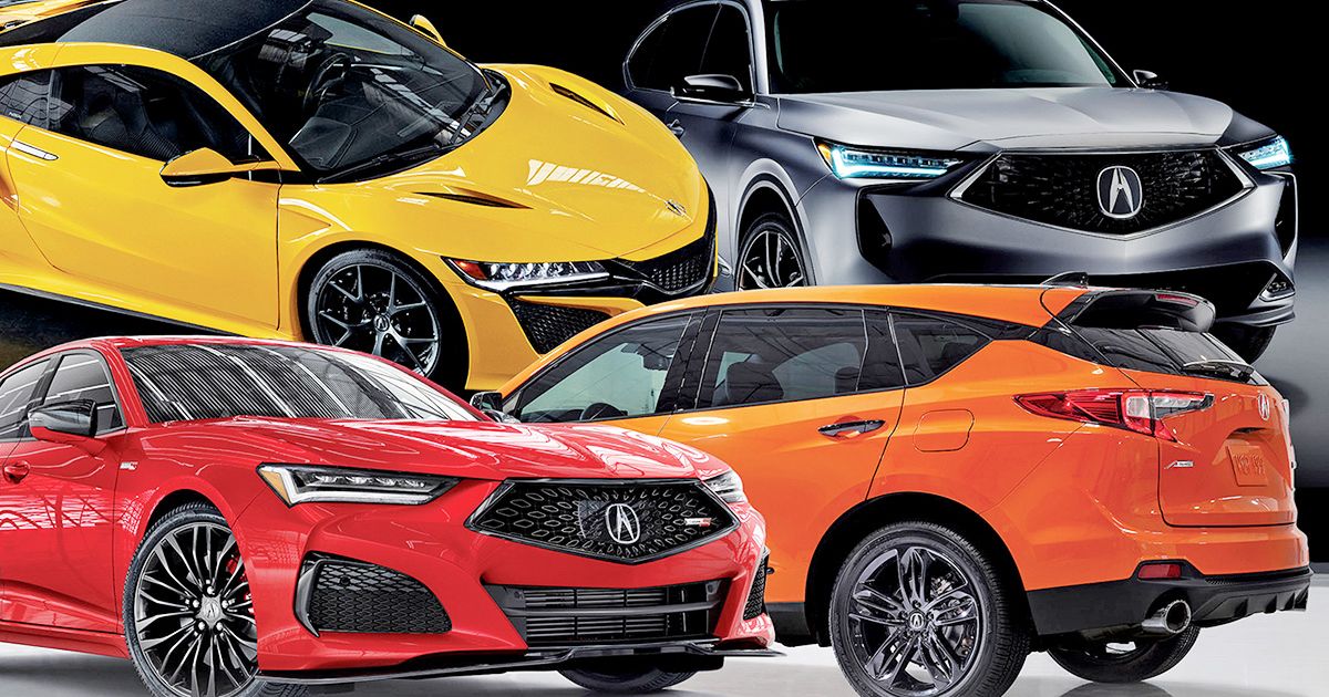 Acura pushes upmarket with redesigns that focus on performance ...