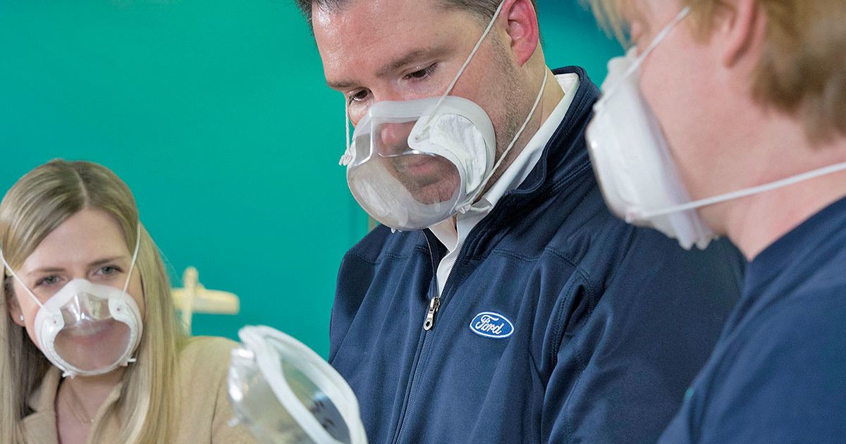 Ford receives clear N95 mask approval | Automotive News