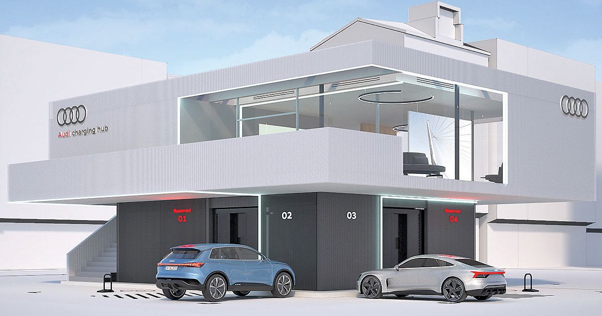 Audi builds a place to recharge | Automotive News