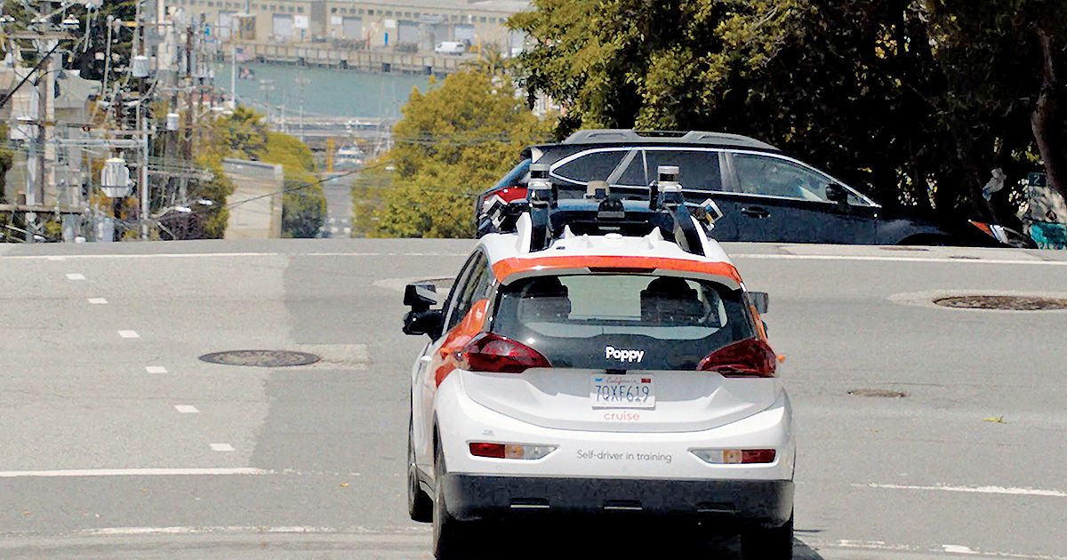 Cruise self-driving car is a film star | Automotive News