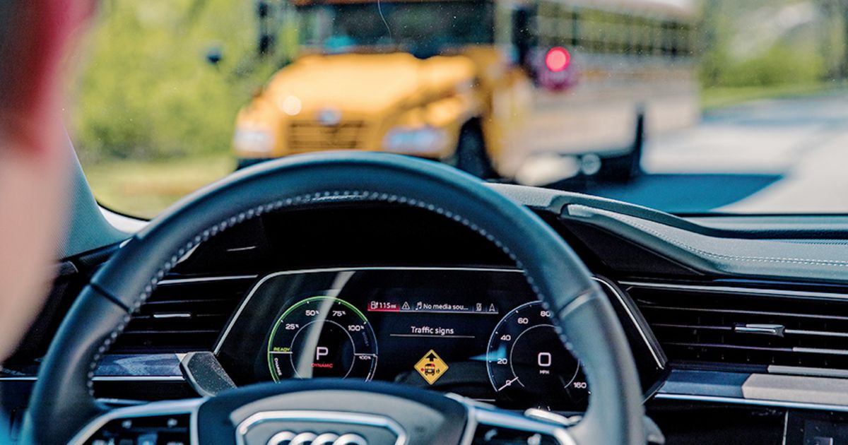 Audi connected safety technology in school zones has shown results ...